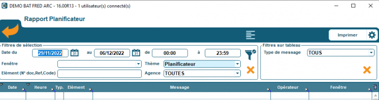 Automatiser des opérations grâce au planificateur codial
